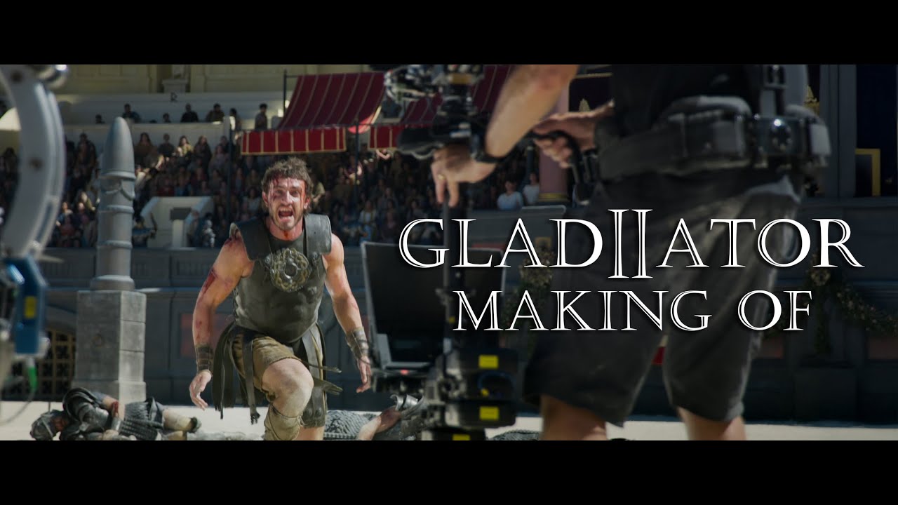 GLADIATOR II MAKING OF 1 - YouTube
