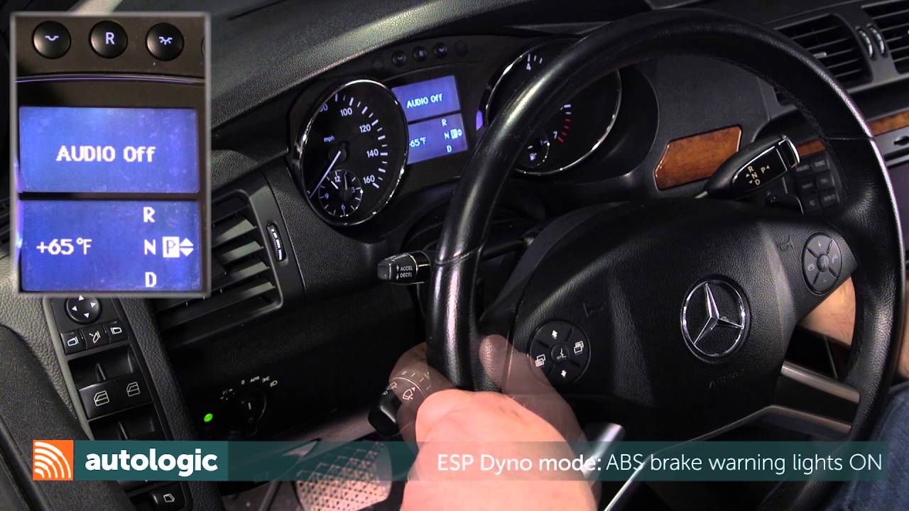 Mercedes W251 esp dyno - YouTube