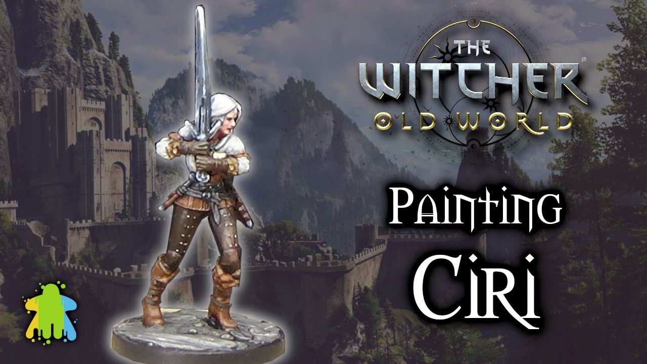 Painting CIRI from The Witcher: Old World - YouTube
