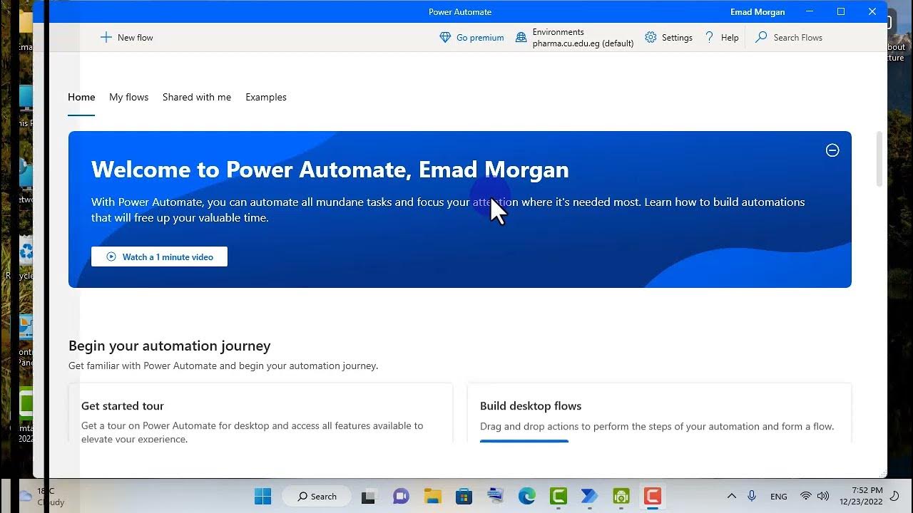 Lesson 1- Using Power Automate Desktop to build your first robot. (2023 ...