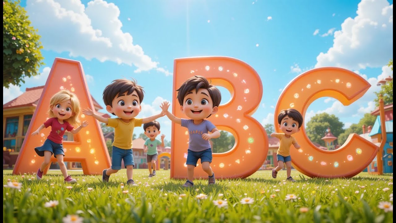 ABC SONG /ABC ADVENTURE TIME/FROM A TO Z ALPHABETS WITH A SMILE /IN ...