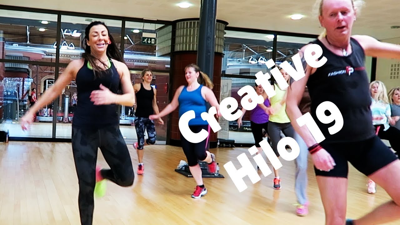 Creative HiLo Freestyle Aerobics 19 With Rachel Holmes - YouTube