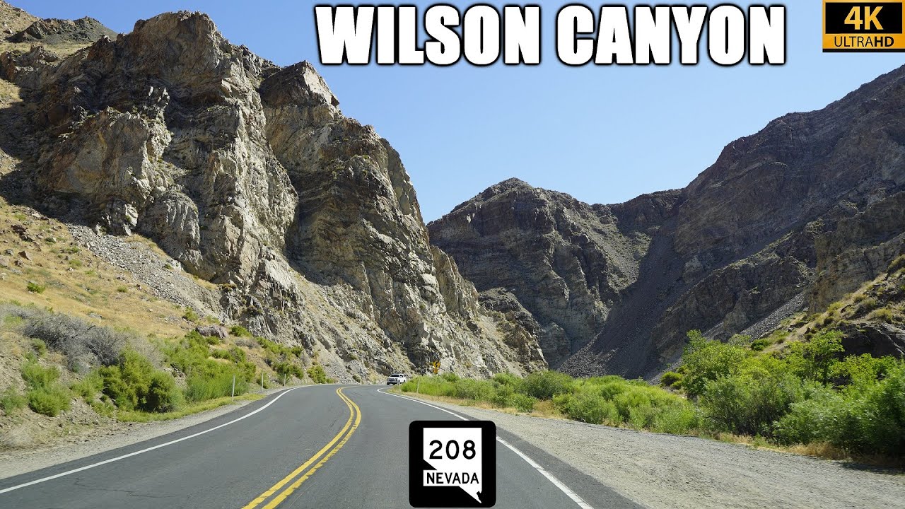 NV-208: Wilson Canyon, Mason Valley, and Yerington, Nevada - YouTube