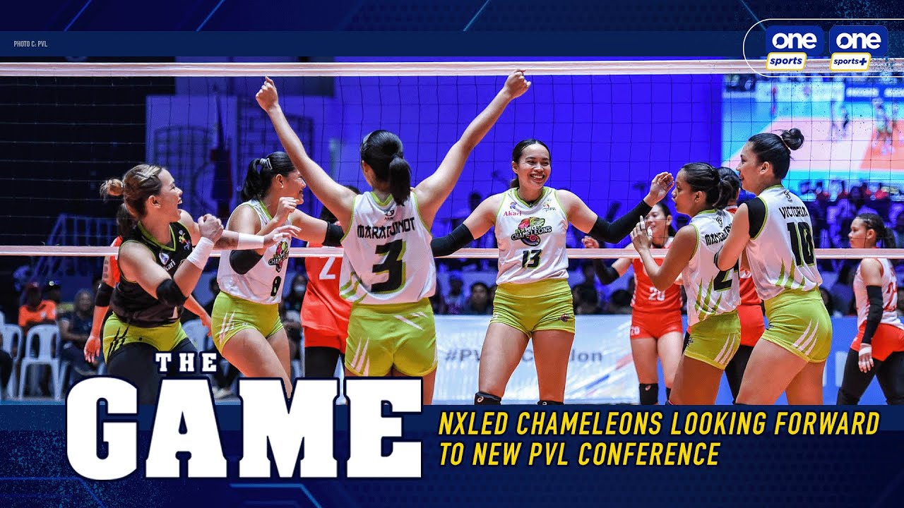 The Game | Nxled Chameleons looking forward to new PVL Conference - YouTube