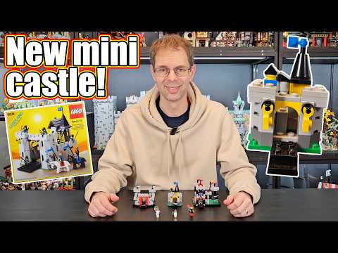 We built a Mini Black Falcons Fortress (Added to Mini Knight's Castle GWP)