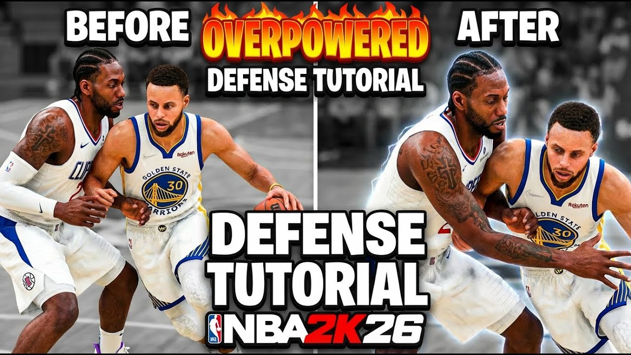 Best Defense Tutorial in NBA 2K26 (Clamp Every Guard) - YouTube