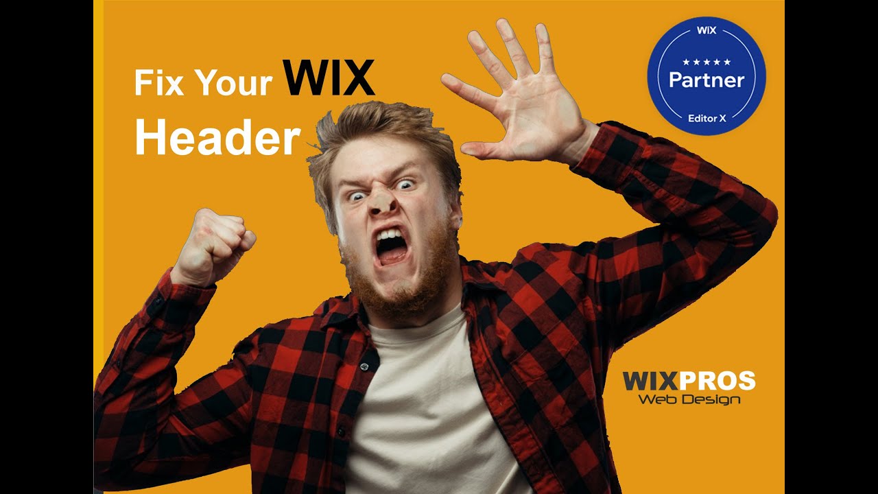 Wix Editor How To Fix The Header On Your Wix Website YouTube Wix Editor How To Fix The Header On Your Wix Website YouTube