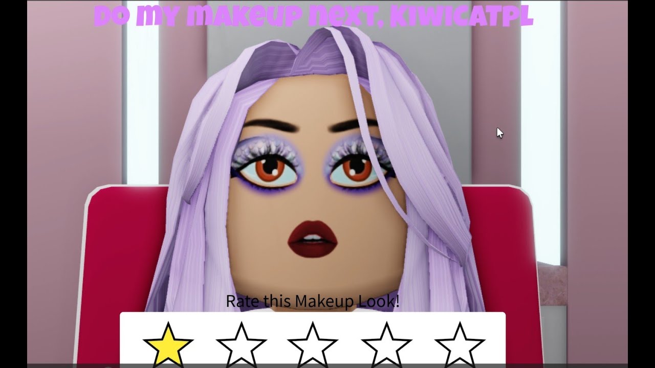 Roblox - Makeup Contest, czyli bejba makijażowa - YouTube