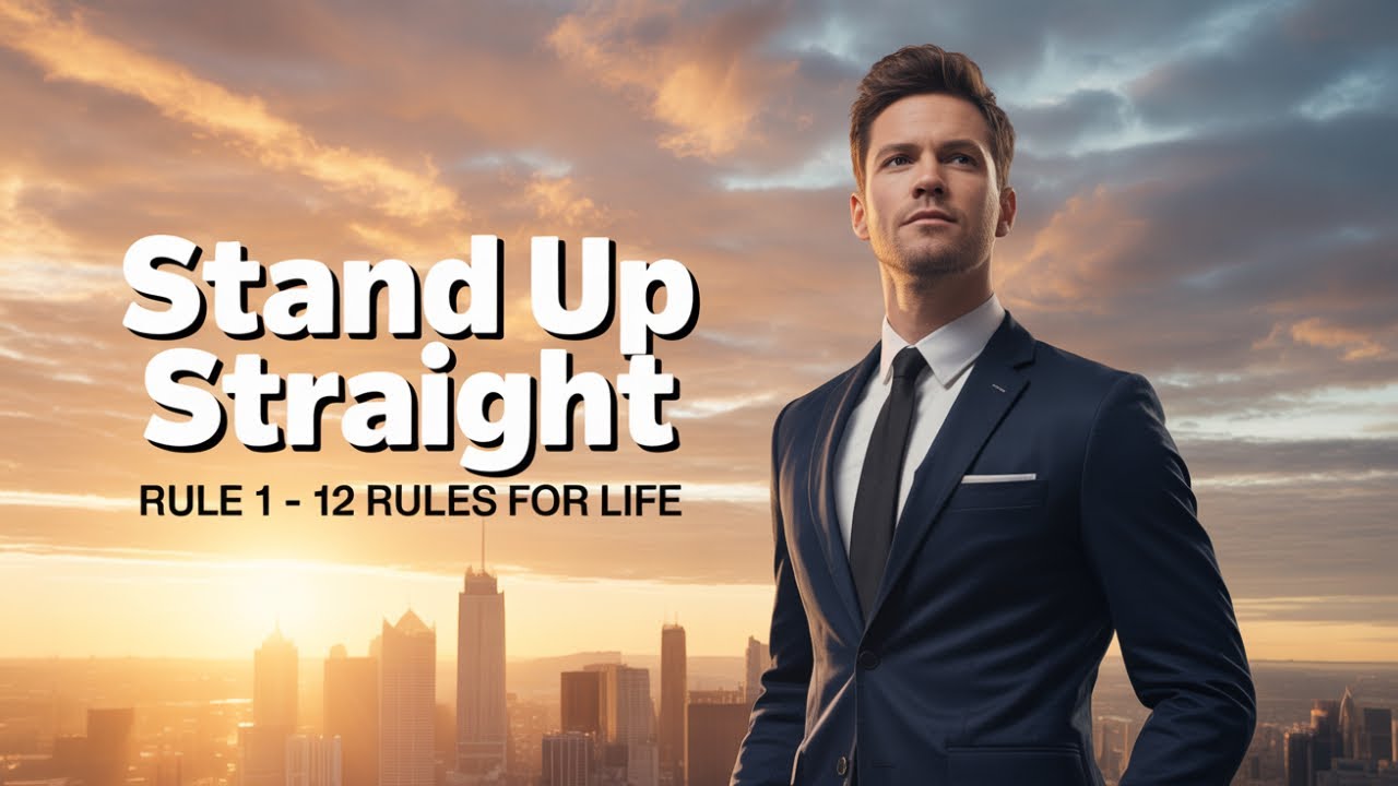 Stand Up Straight with Your Shoulders Back” - Rule 1 from 12 Rules for ...