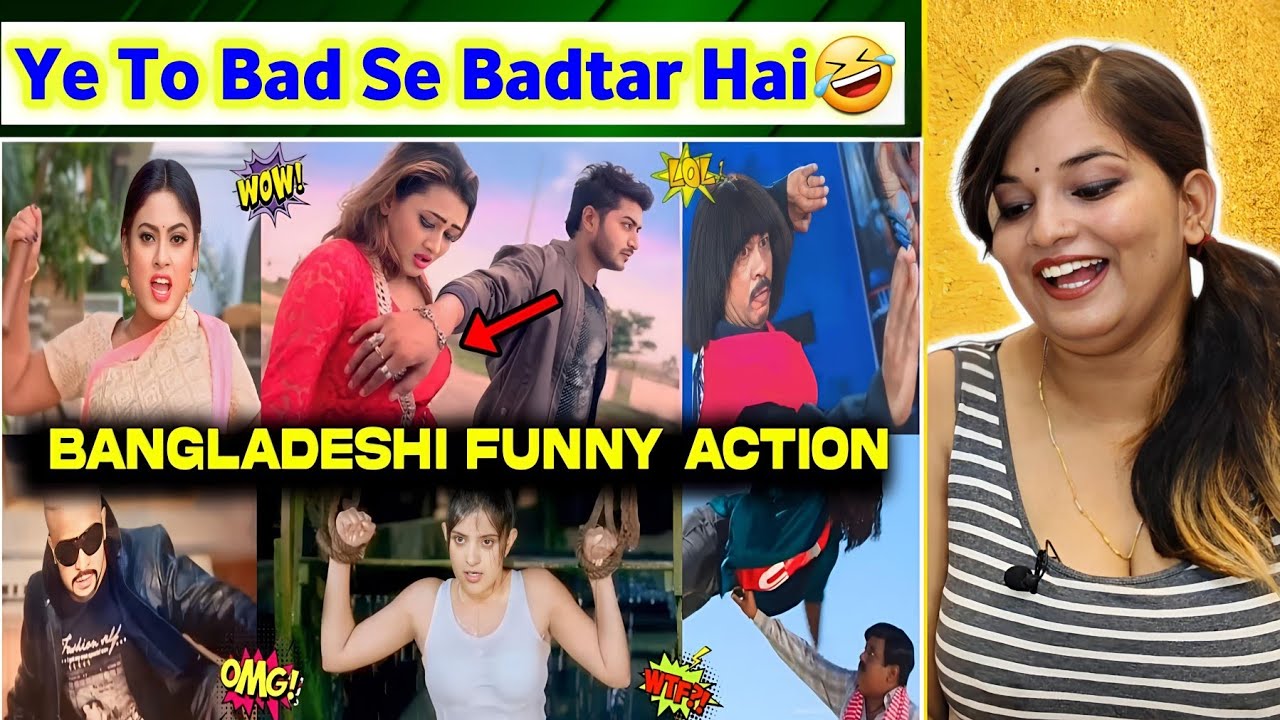 Bangladesh Funny Action Scene | JHALLU BHAI | REACTION | Jhallu Bhai ...