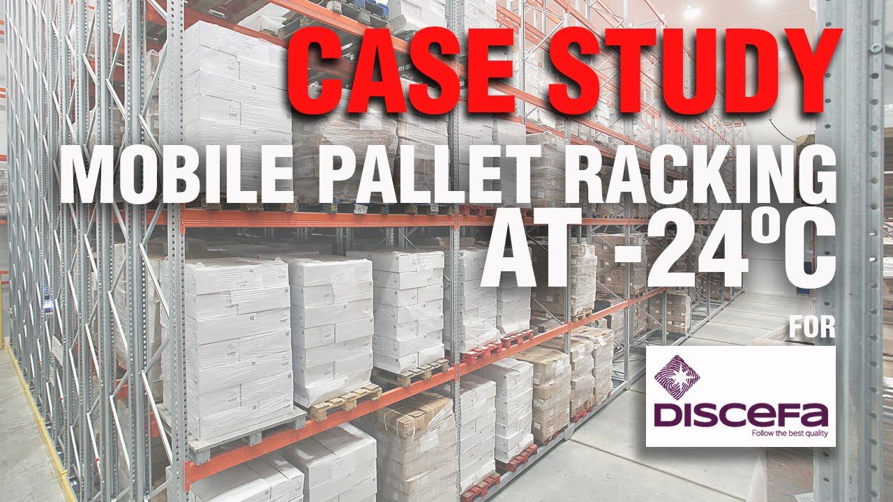 Mobile Pallet Racking at -24ºC for Discefa | Case study - YouTube