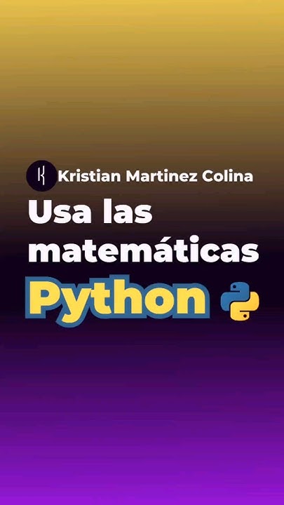 Ejemplo de operadores aritméticos en Python, maneja las matemáticas en ...
