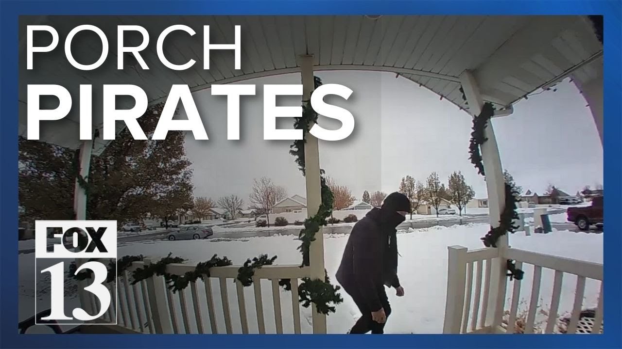 Package thieves out in force this holiday season - YouTube