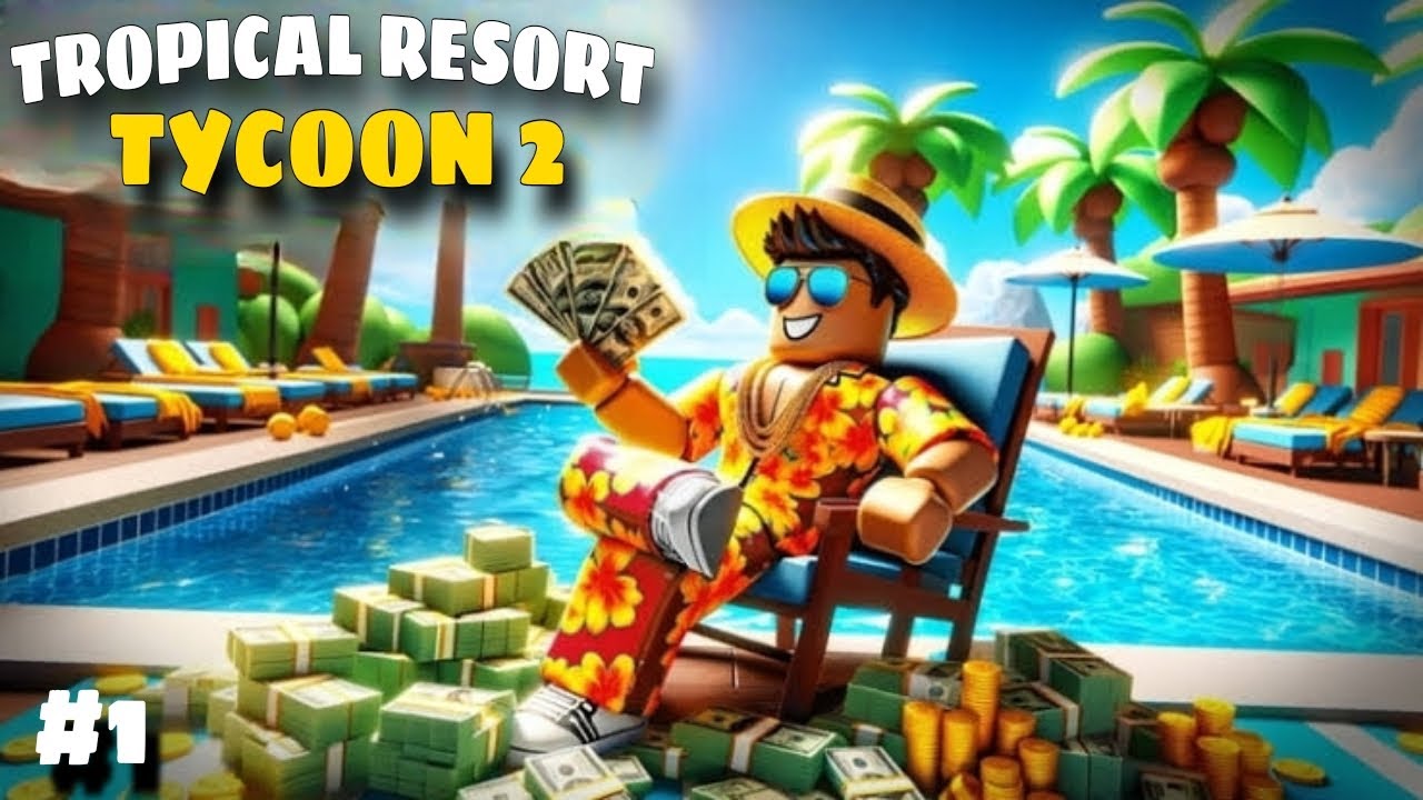 I Built A Resort - TROPICAL RESORT TYCOON 2 - YouTube