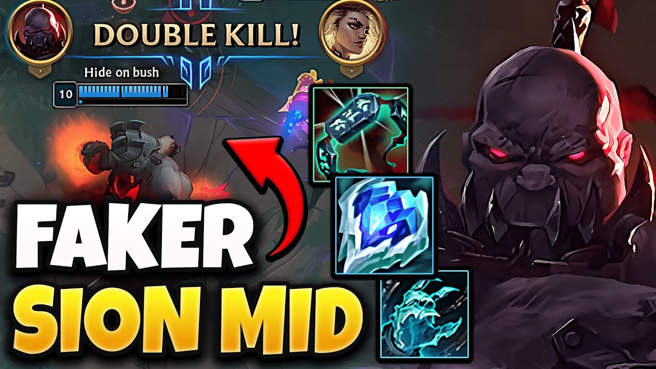 T1 Faker Sion vs Zoe [ MID ] Patch 14.1 Korea Master - YouTube