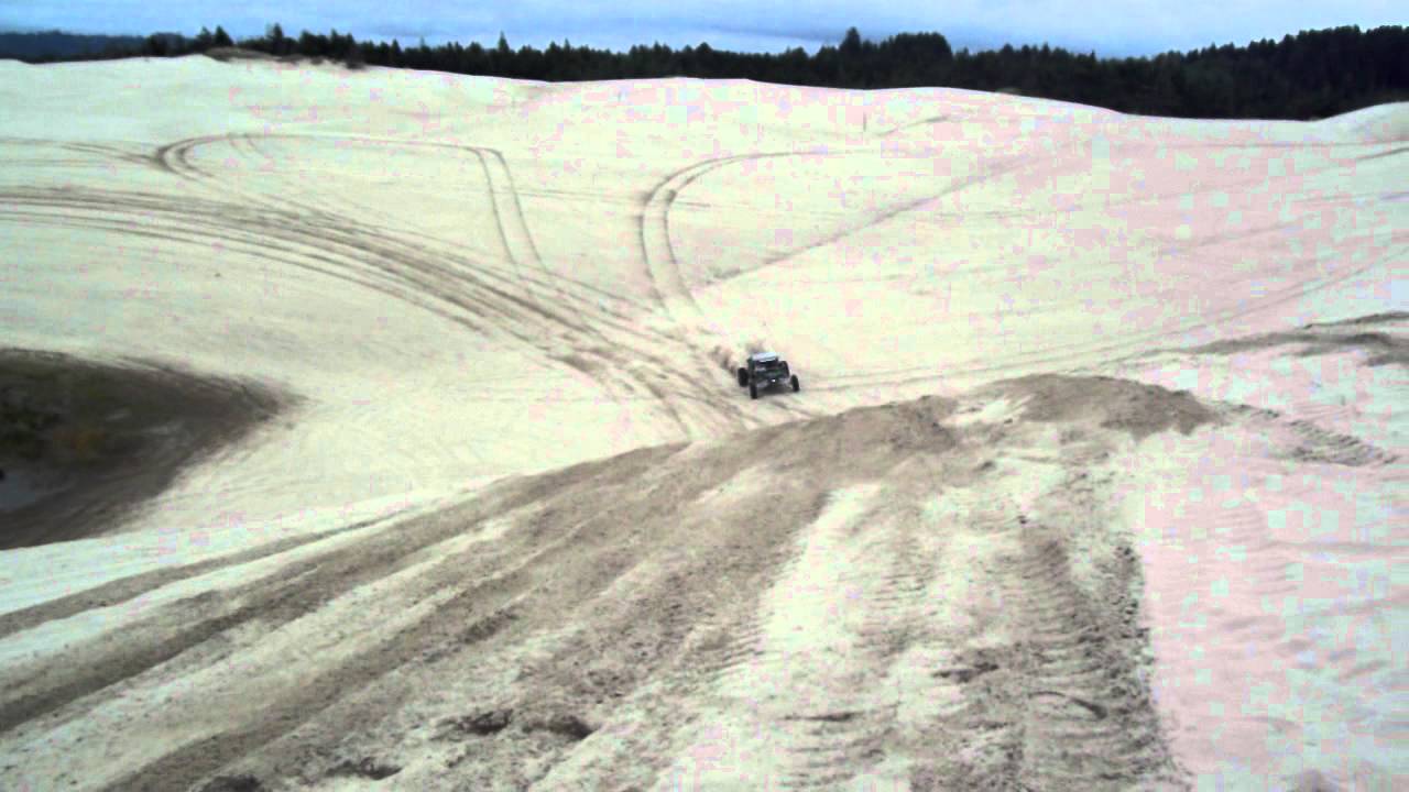 Sand rail jump wheelie - YouTube