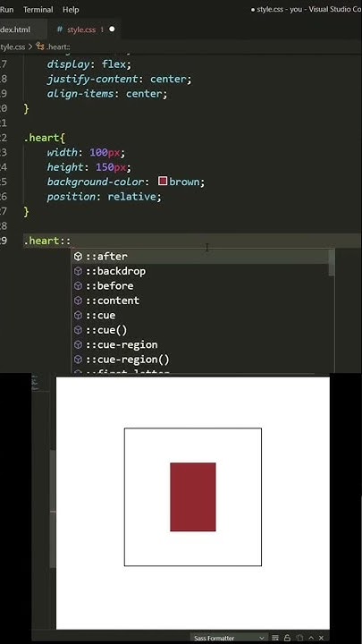 html css heart shape | css heart shape | heart shape using css | Heart Shape Using CSS Easy ...