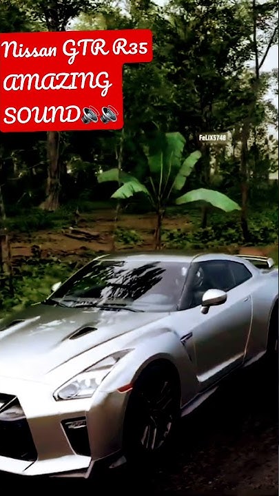 NISSAN GTR AMAZING SOUND Video on channel 🔥 #nissan #gtr #xbox #forzahorizon5 #xsx #forza #fyp ...