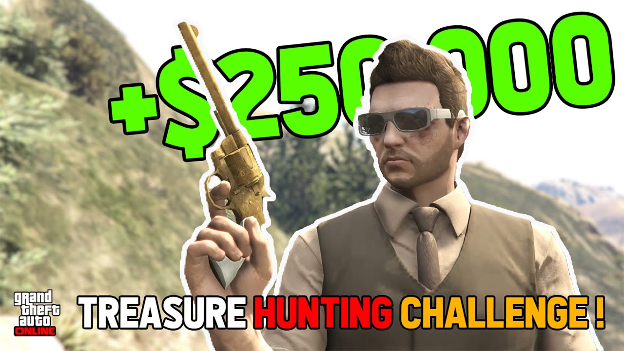 GTA V Online - Completing The Treasure Hunt Challenge | RTG | GTA V ...