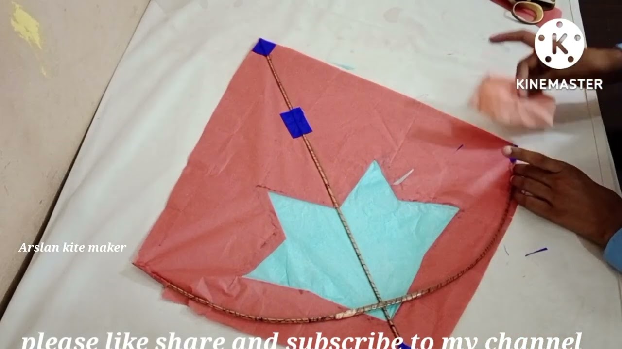 Machar pari kite banane ka tarika -Machar kite making at home sticks ...