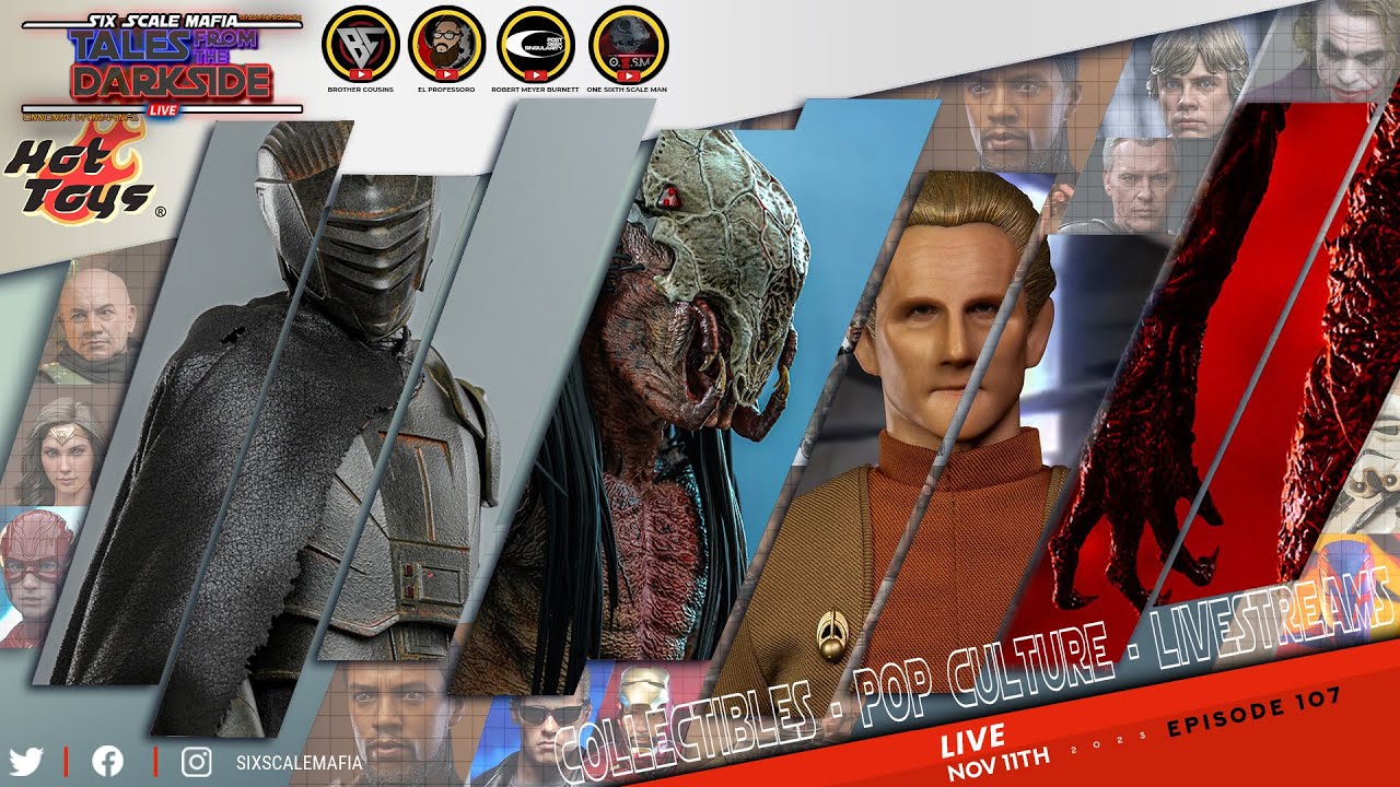 Hot Toys | Marrok | Feral Predator | EXO-6 Odo DS9 | Threezero Vecna ...