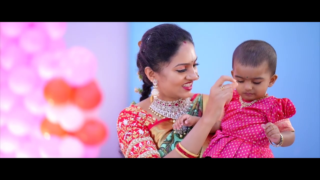 Dakshitha 1st birthday teaser - YouTube