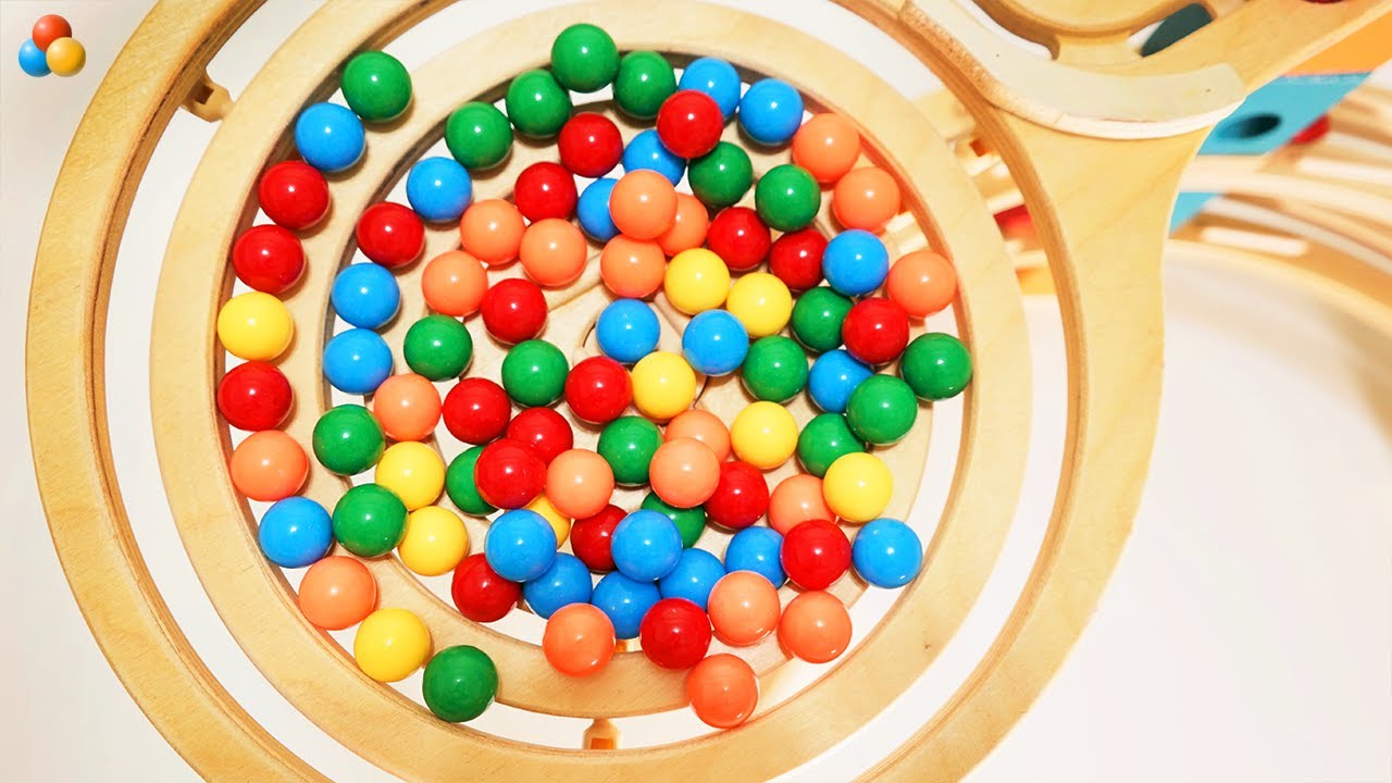 Marble Run ASMR ☆ Unboxing Quadrilla® Intelligent Playing in Wood Basic Set - YouTube