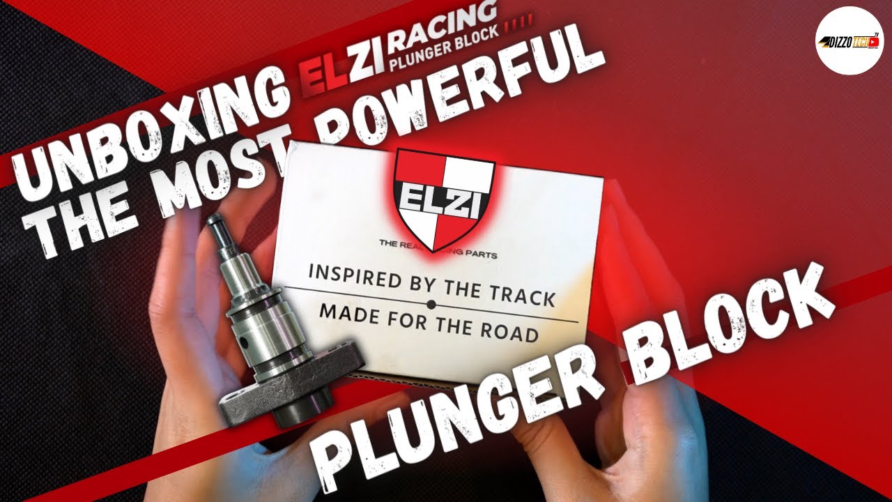 UNBOXING ELZI RACING PLUNGER BLOCK 🔥 - YouTube