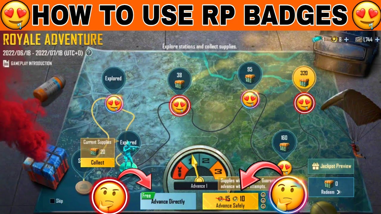 How To Use Rp Badges | Rp badge pubg | Rp adventure tricks | rp badge m ...