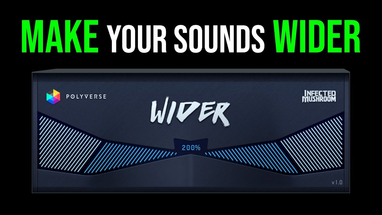 How To Make Your Sounds WIDER? How To Make A MONO Sound WIDE? Polyverse ...