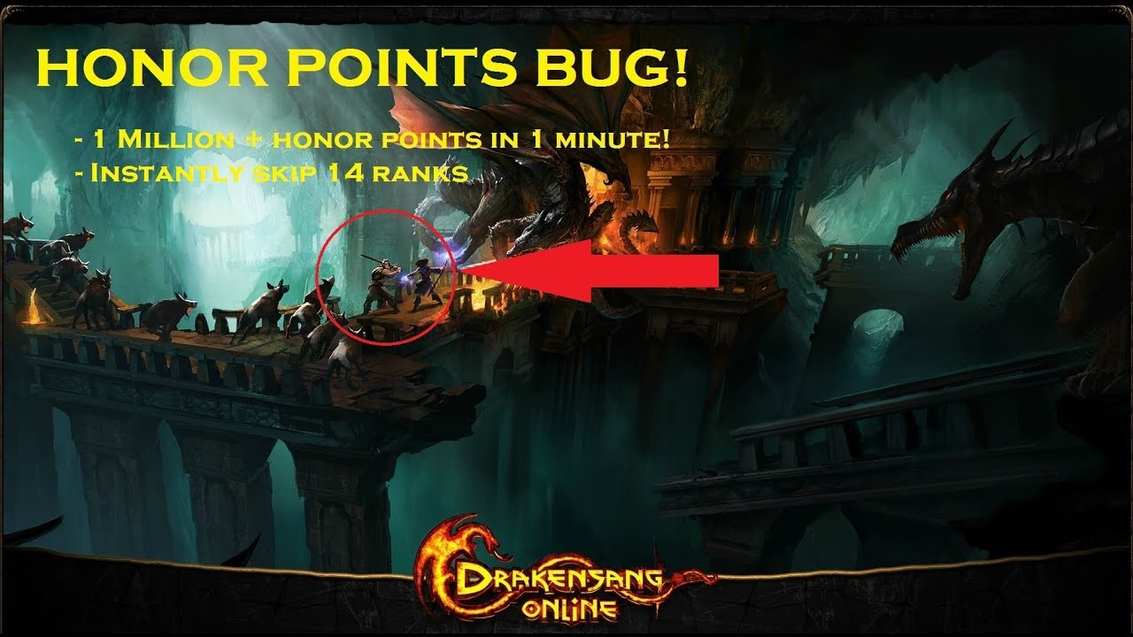 Drakensang Online Honor Points BUG 1 MILLION HONOR POINTS IN 1 MINUTE drakensang-online-honor-points-bug-1-million-honor-points-in-1-minute
