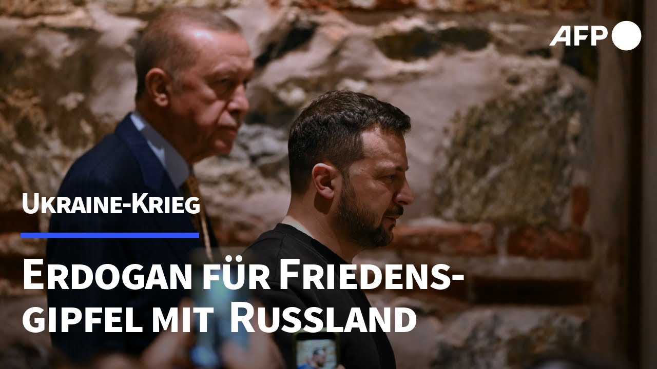 Erdogan will Friedensgipfel zwischen Moskau und Kiew ausrichten | AFP ...