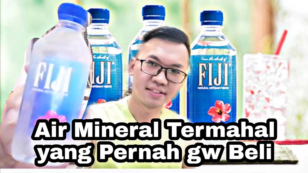 Review Air Mineral Fiji Viral Rasa Bunga Benarkah - YouTube