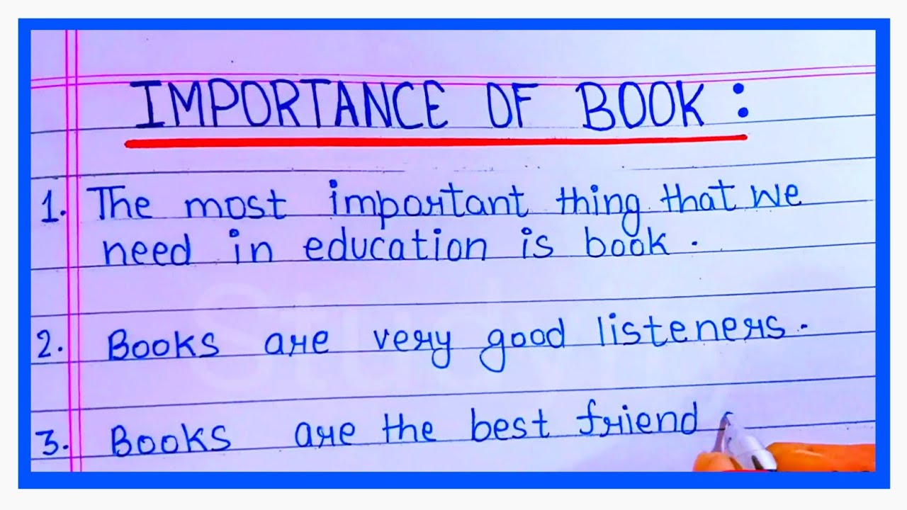 10 Lines Importance Of Book In English Essay On Importance Of Book 10-lines-importance-of-book-in-english-essay-on-importance-of-book