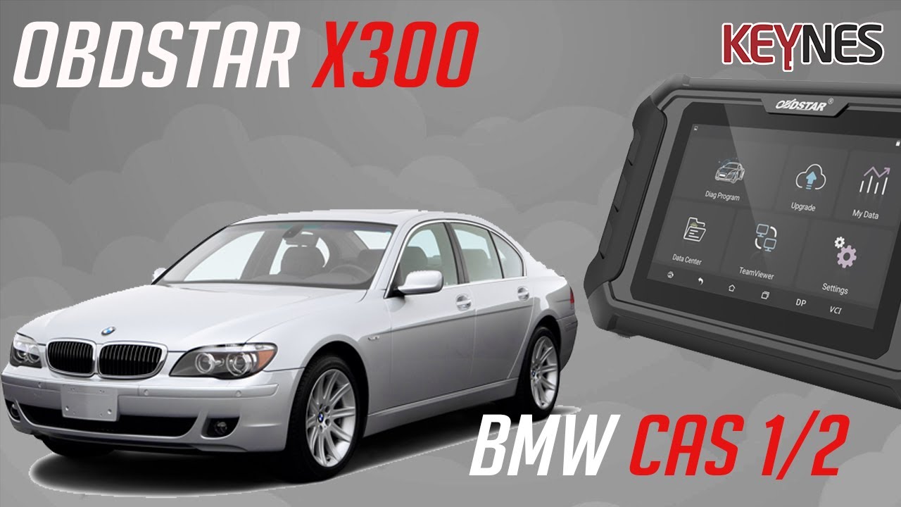 OBDSTAR X300 - BMW CAS 1 e CAS 2 - YouTube