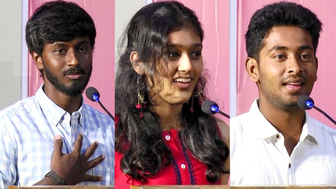 96 Movie junior vijay sethupathi Speech | 96 Batch | 96 Movie thanks ...