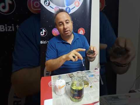 PART 3.  Demir Grup Göktaşı olabilecek taşa yapılan test.