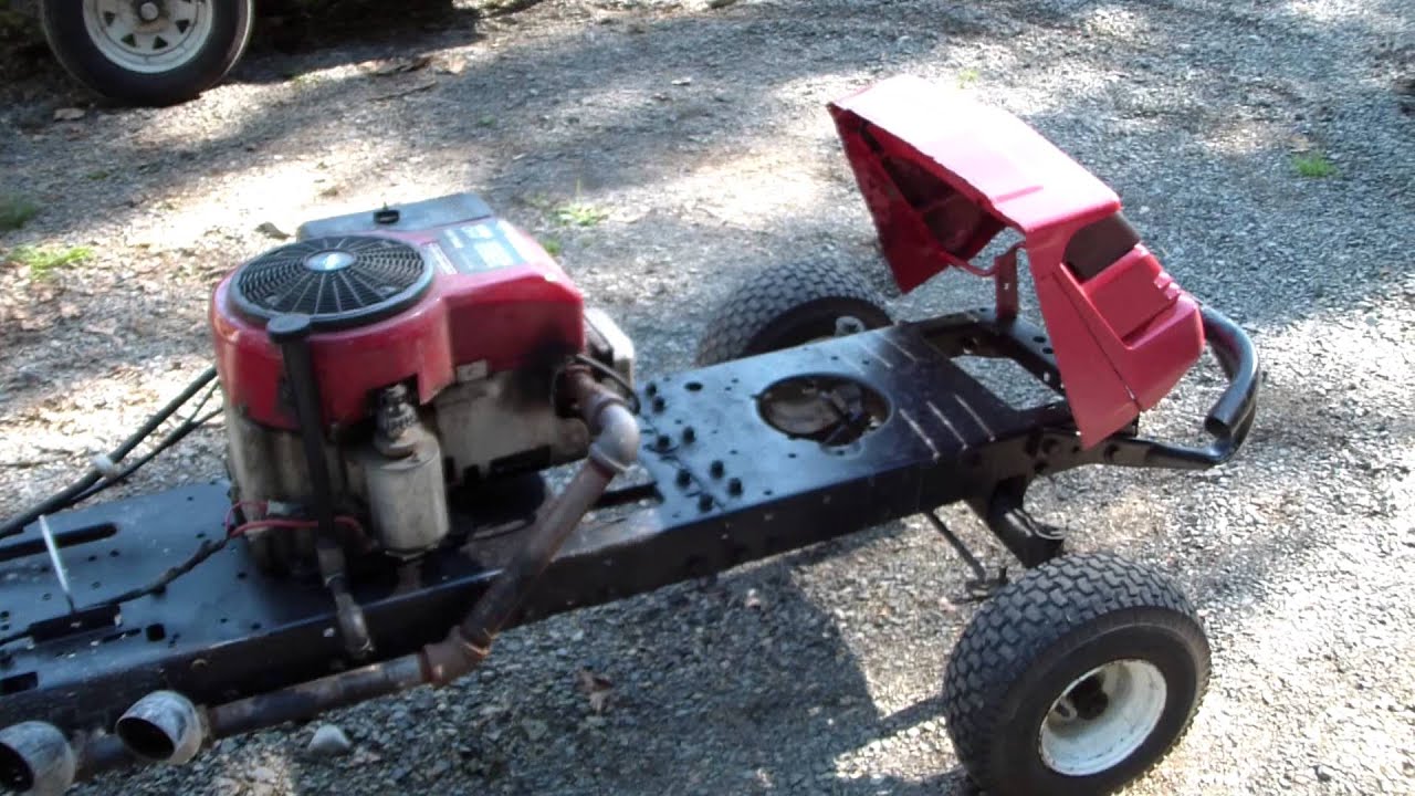 The Hot Rod Tractor!! - YouTube
