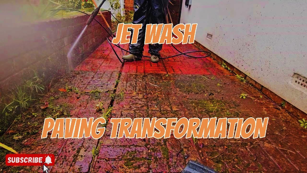 Paving Jet Wash Transformation - YouTube