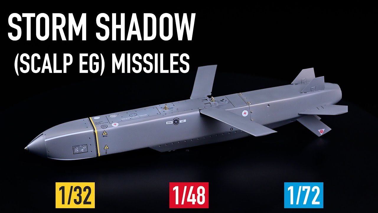 Storm Shadow (SCALP EG) missiles (3D Printing) (1/32, 1/48 and 1/72 ...