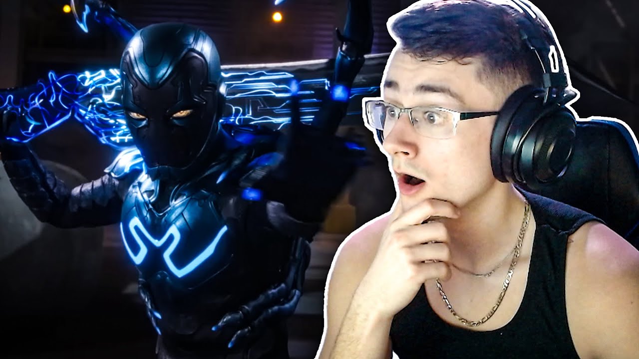 REACTING TO "Blue Beetle - Official Trailer" (CRAZY) - YouTube