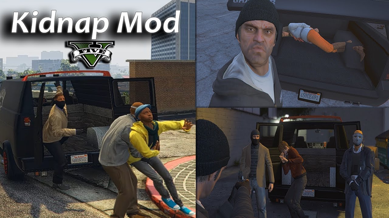 Kidnapping Civilians | GTA 5 Mods Gameplay - YouTube