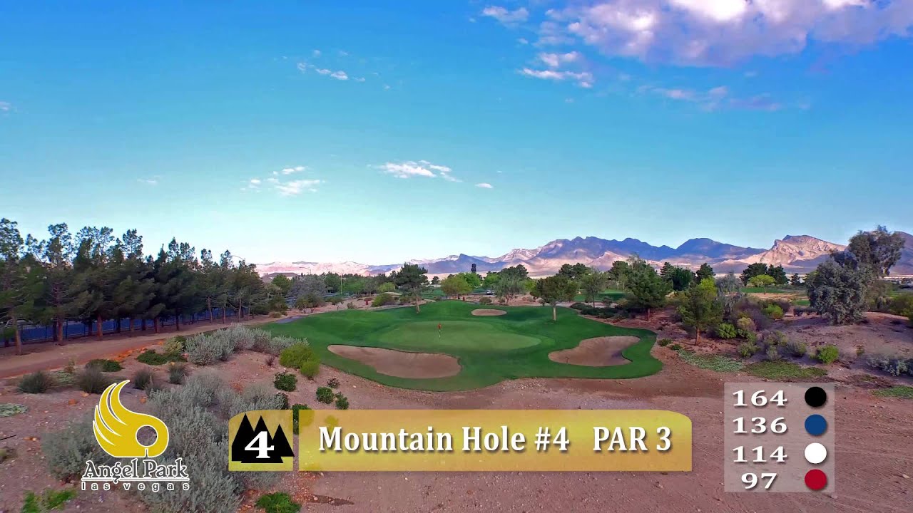 Angel Park - Mountain Course #4 Flyover - YouTube