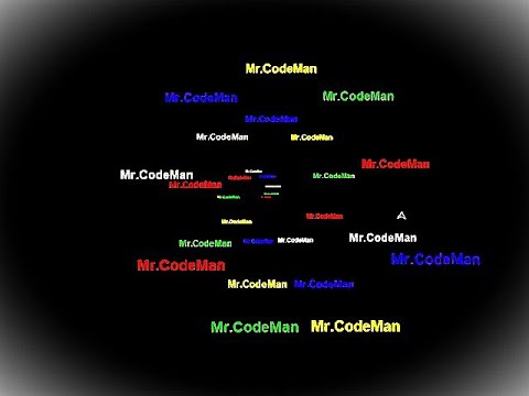 Turtle Graphics Project – Writing "Mr.CodeMan" with Python - YouTube