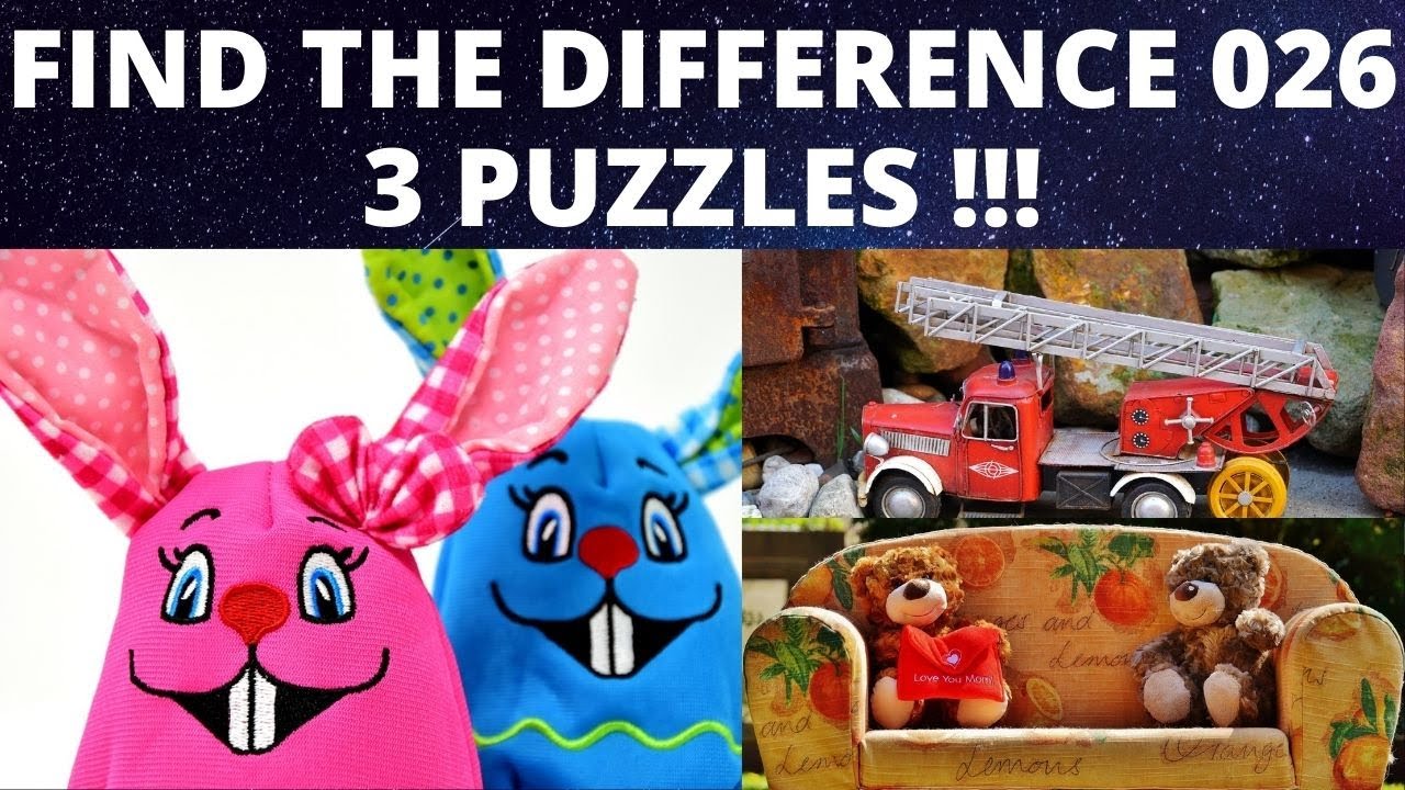 Find the Difference || Picture Difference || 100% FAIL || Part# 026 ...