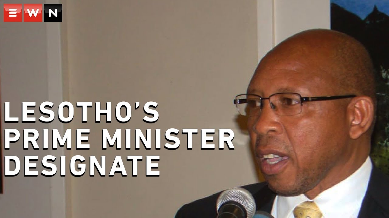 Meet Lesotho’s new prime minister designate, Moeketsi Majoro - YouTube