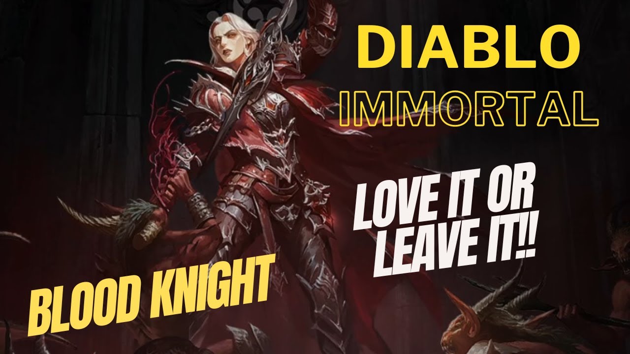 Diablo Immortal Blood Knight Battleground game play - YouTube