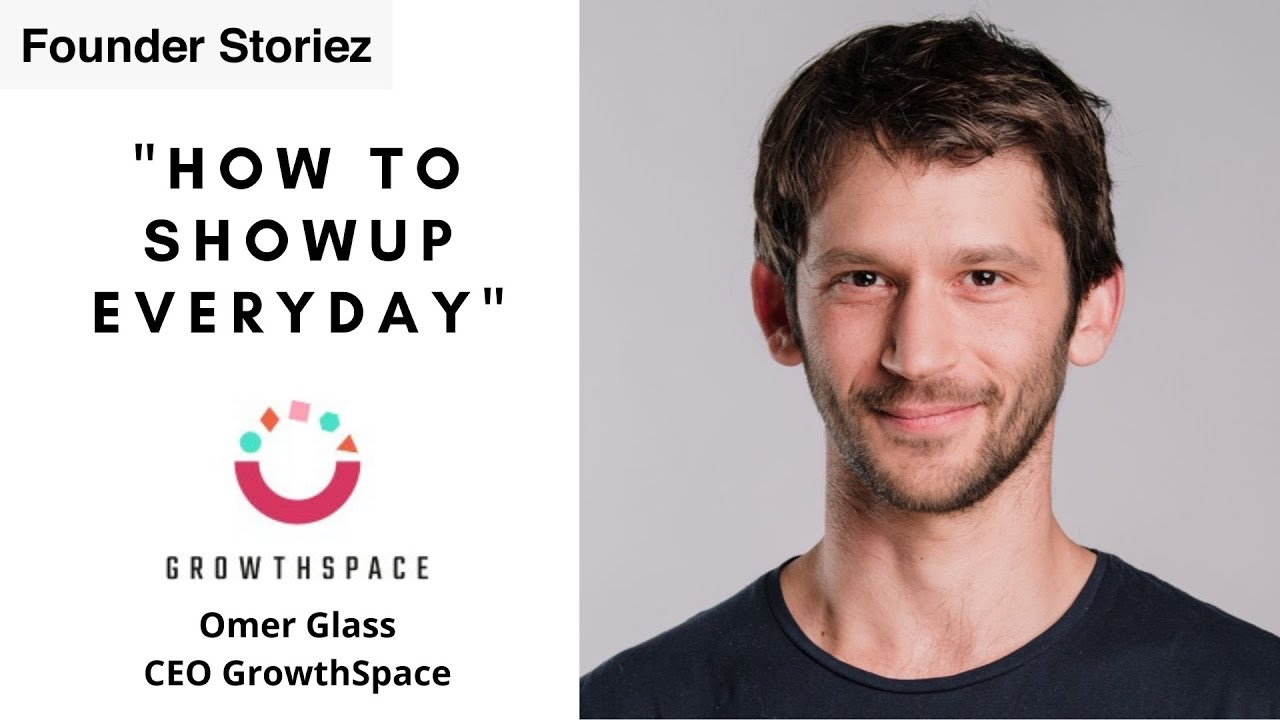 Becoming 1% better everyday. Omer Glass, Founder & CEO GrowthSpace ...