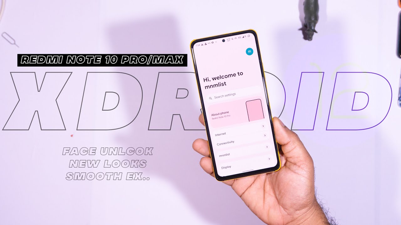 New Ui on AOSP ROM Redmi Note 10 Pr/Max | Xdroid OS for Redmi Note 10 ...