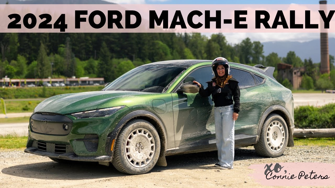 RALLY EDITION!! 2024 Ford Mustang Mach-e Rally is here - YouTube